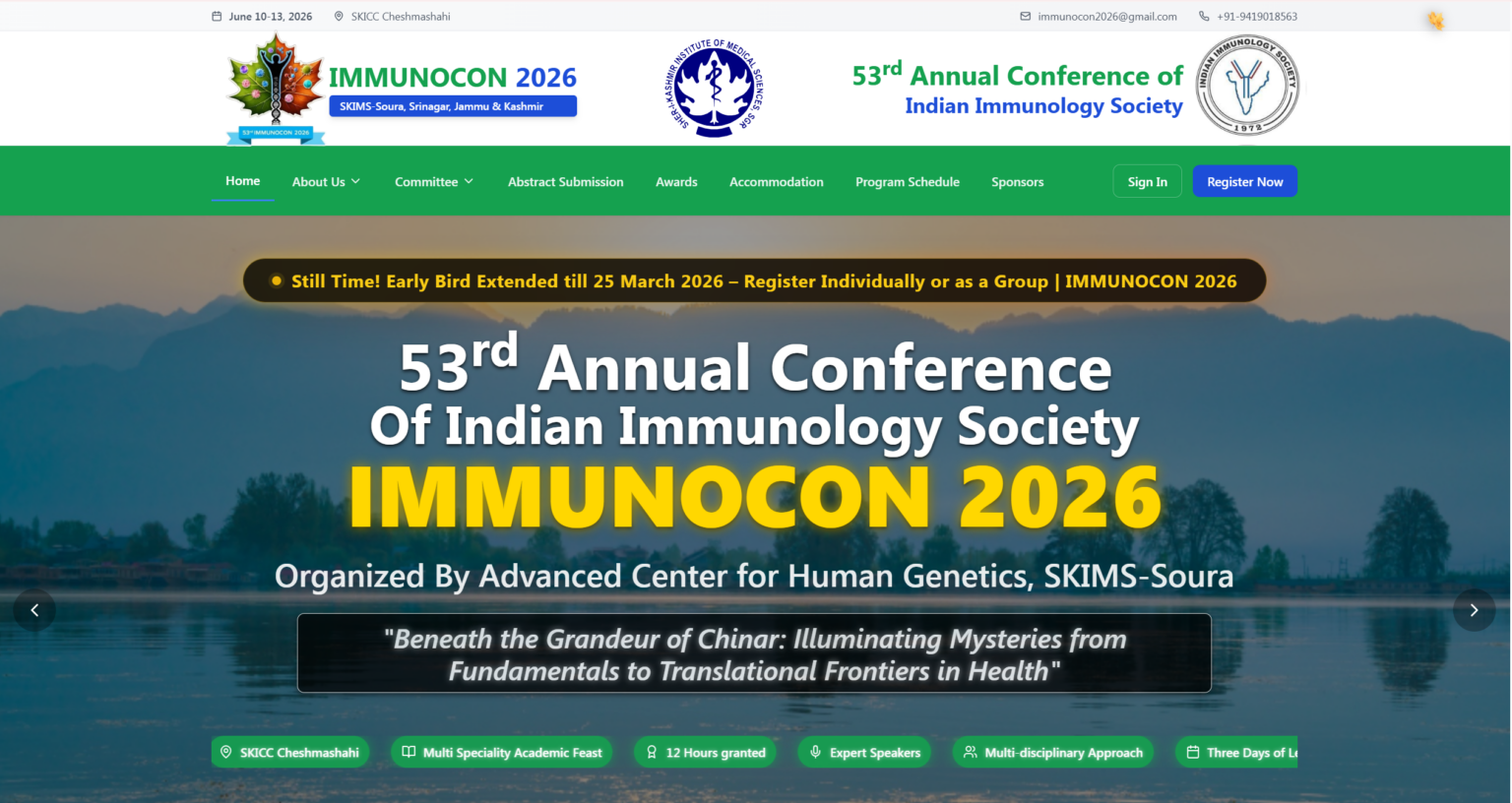 Indian Immunology Society – The Indian Immunology Society was ...